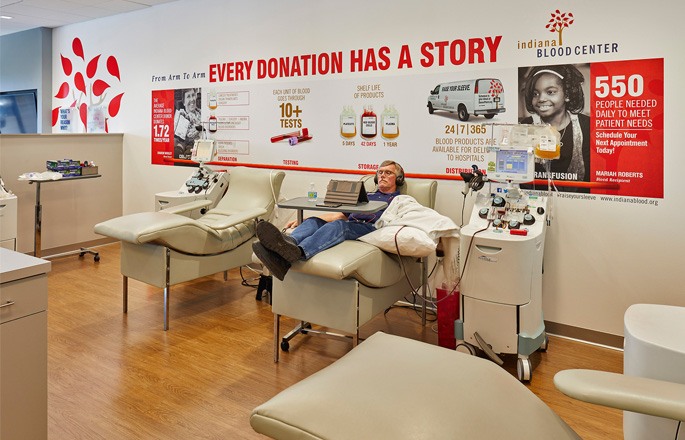 Indiana Blood Center Healthcare Project | Browning Day